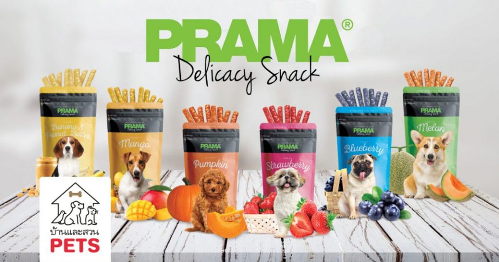 PRAMA ขนมผสมเนื้อผลไม้ ตอบโจทย์สุนัขสายเฮลตี้ - บ้านและสวน Pets